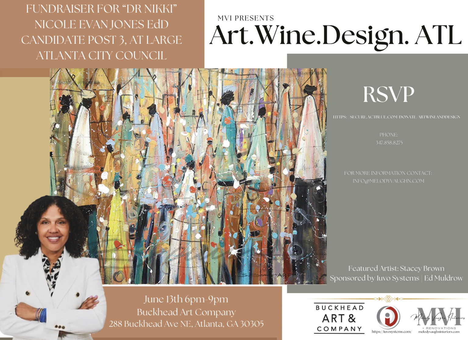 Art, Wine & Design Atlanta Fundraising Event