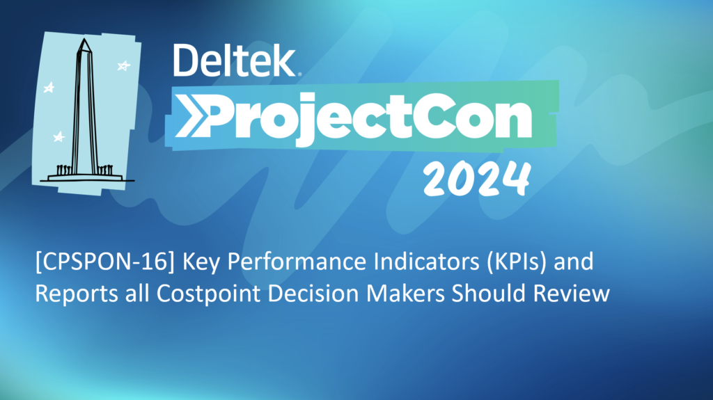 CPSPON-16 Key Performance Indicators for Decision Makers